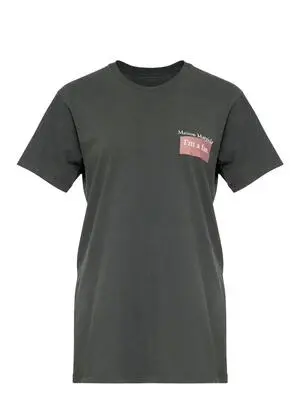 MAISON MARGIELA T-shirt With Print - Gray