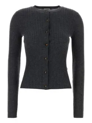 Burberry Cashmere Cardigan - Gray