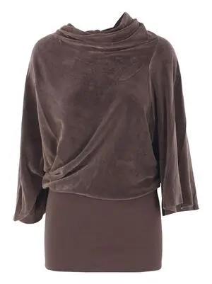Rick Owens Rick Owens Women Top Cylinder Brown