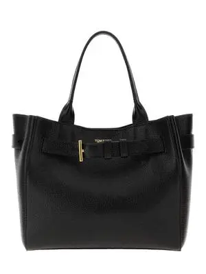 TOM FORD Leather Handbag - Black
