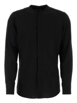Dolce & Gabbana Crepe Shirt - Black
