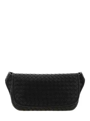 Bottega Veneta Leather Veneto Belt Bag - Black