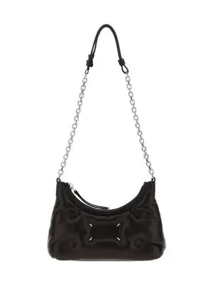 MAISON MARGIELA Leather Shoulder Bag - Black