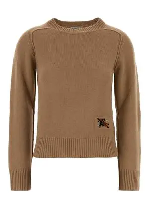 Burberry BURBERRY Wool Blend Sweater Brown