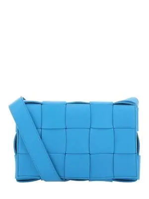 Bottega Veneta Leather Crossbody Bag - Blue