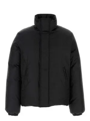 Alexander McQueen Nylon Down Jacket - Black