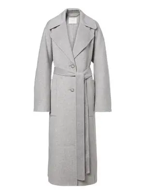 JOSEPH Spencer Wool And Cashmere Coat - Grey