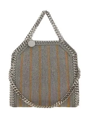 Stella McCartney Stella Mccartney Women Embellished Fabric Tiny Falabella Handbag Multicolor