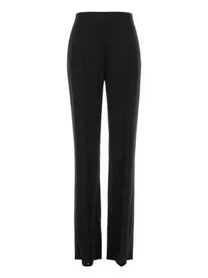 Valentino Garavani Stretch Satin Pant - Black