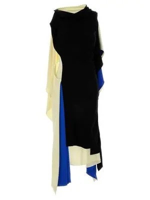 Loewe Stretch Viscose Dress - Multicolor