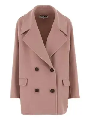 Loewe LOEWE Wool Coat Pink