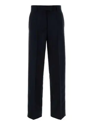 Miu Miu Mohair Blend Pants - Blue
