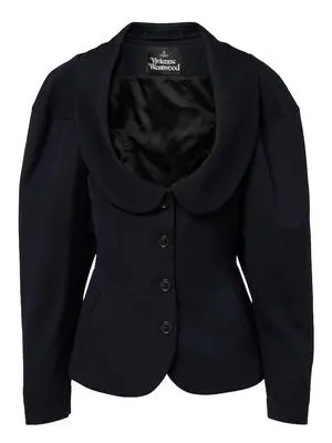 VIVIENNE WESTWOOD Bergere Cotton And Wool Jacket - Blue