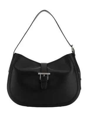 Alexander McQueen Leather Shoulder Bag - Black