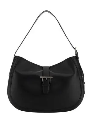 Alexander McQueen Leather Shoulder Bag - Black