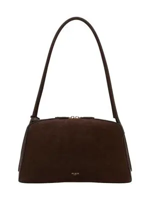 Alaïa Leather Fonce Shoulder Bag - Brown