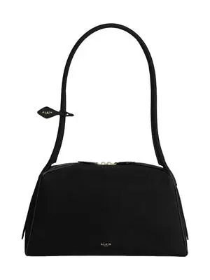 Alaïa ALAIA Le Bouledogue Nubuck Bag Black
