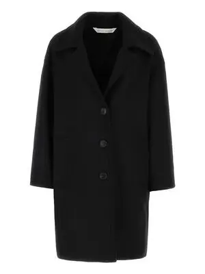 Palm Angels Wool Blend Coat - Multicolor