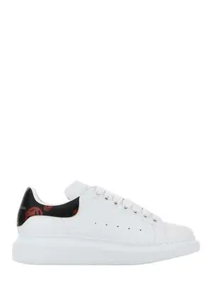 Alexander McQueen Leather Sneakers - White