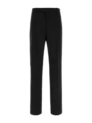 JIL SANDER Wool Pant - Black
