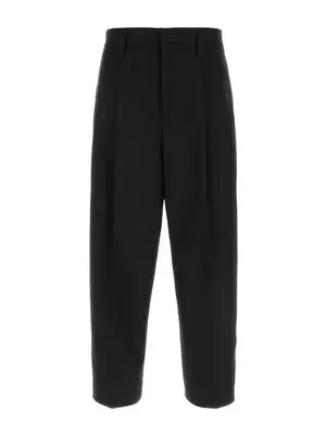 JIL SANDER Gabardine Pant - Black