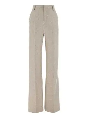 Andamane THE ANDAMANE Stretch Wool Blend Pant Gray