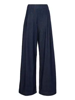 Dries Van Noten High-rise Wide-leg Jeans - Blue