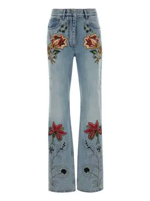 Valentino Garavani Denim Jeans - Blue