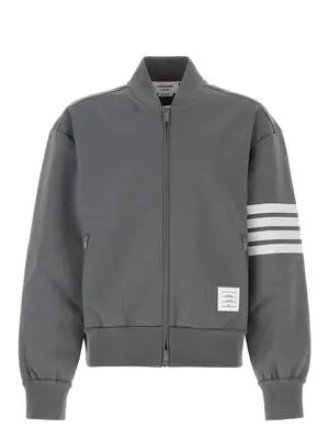 Thom Browne Bomber Jacket - Gray
