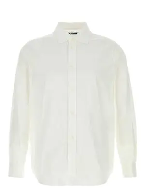 JIL SANDER Jil Sander Men White Poplin Shirt White