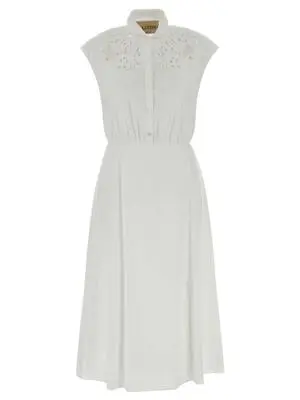 Valentino Garavani Poplin Dress - White