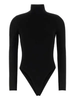 Alaïa Viscose Bodysuit - Black