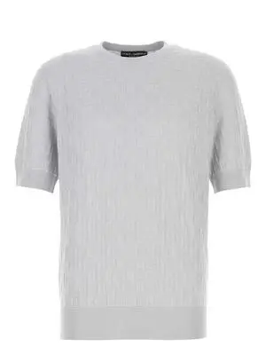 Dolce & Gabbana Silk Sweater - Gray