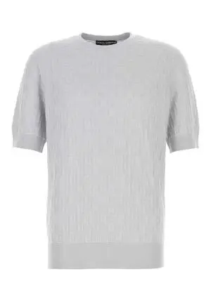 Dolce & Gabbana Silk Sweater - Gray