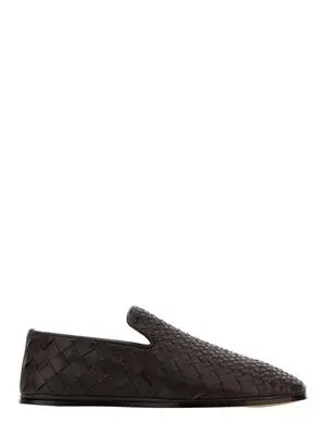 Bottega Veneta Nappa Leather Sunday Loafers - Brown