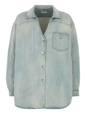 1989 STUDIO Denim Oversize Shirt - Blue