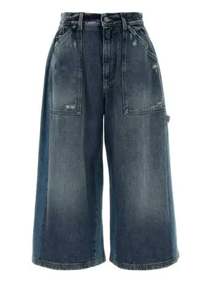 Dolce & Gabbana Denim Bermuda Shorts - Blue