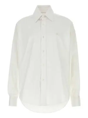 Alexander McQueen Poplin Shirt - White