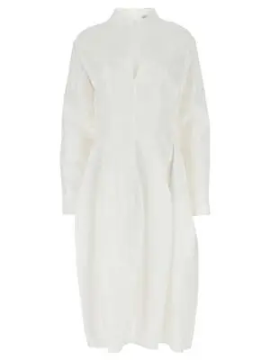 Bottega Veneta Viscose Blend Dress - White