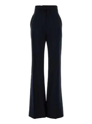 VIVIENNE WESTWOOD Wool Wide-leg Trousers - Blue