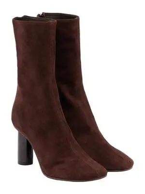 Paris Texas Alice Leather Ankle Boots Brown