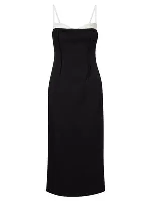 Simkhai Kristen Bustier Dress - Black