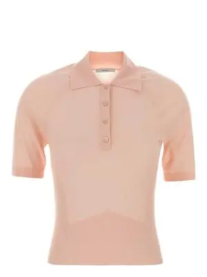 GIVENCHY Givenchy Women Pink Wool Polo Shirt