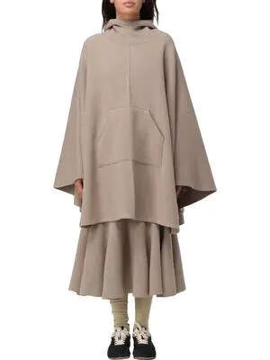 Bottega Veneta Cashmere Hooded Cape - Cream