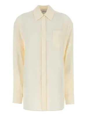 Sportmax Silk Tonale Shirt - White