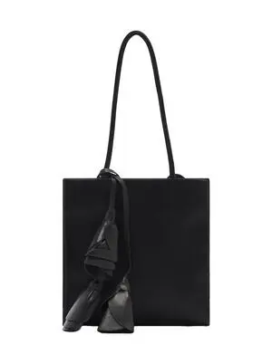 Magda Butrym Julia Small Satin Shoulder Bag - Black