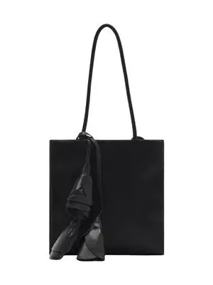 Magda Butrym Julia Small Satin Shoulder Bag - Black