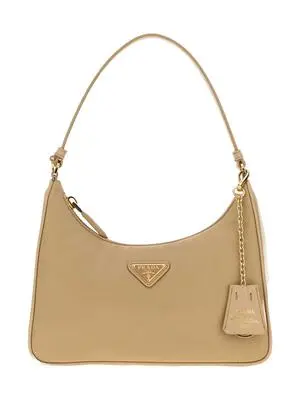 Prada Beige Re-nylon Re-edition 2005 Shoulder Bag - Brown