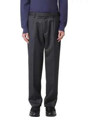 Zegna Wool Tailored Trousers - Gray