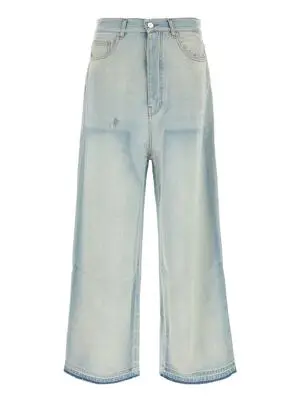 Amiri Denim Wide-leg Jeans - Blue